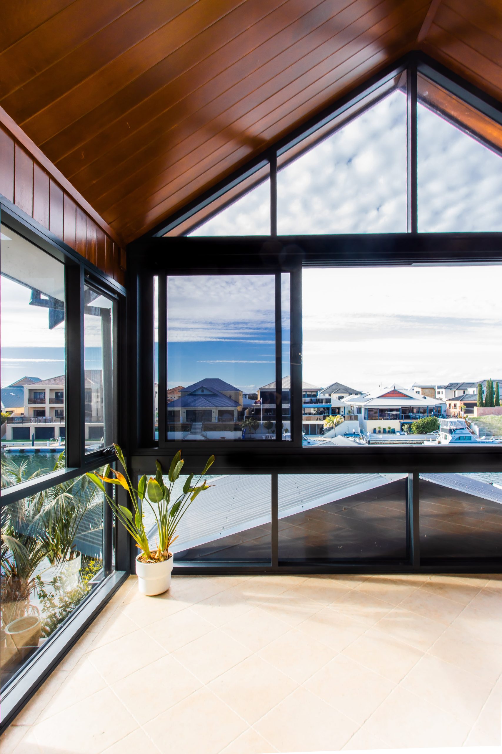 A balcony redefined in Halls Head | WA Custom Glass